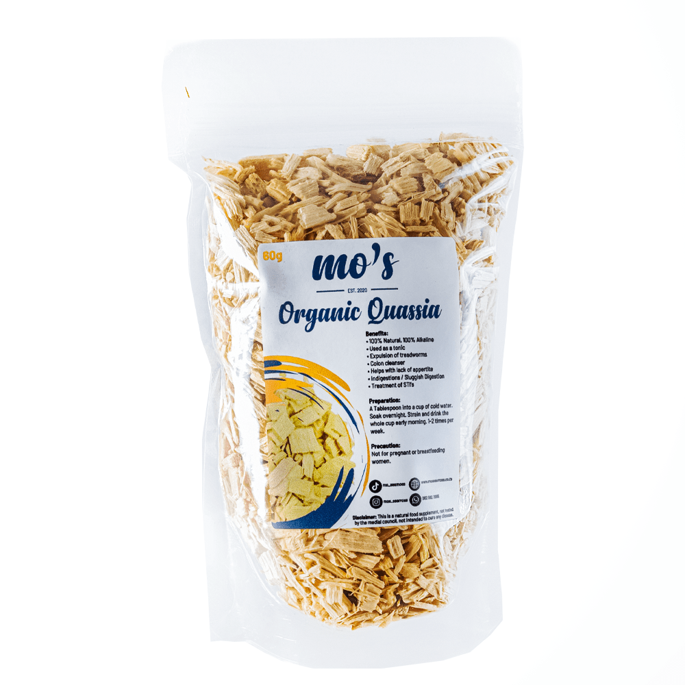 Quassia Wood Chips (100g) – Mo's Alkaline & Organic Health Products