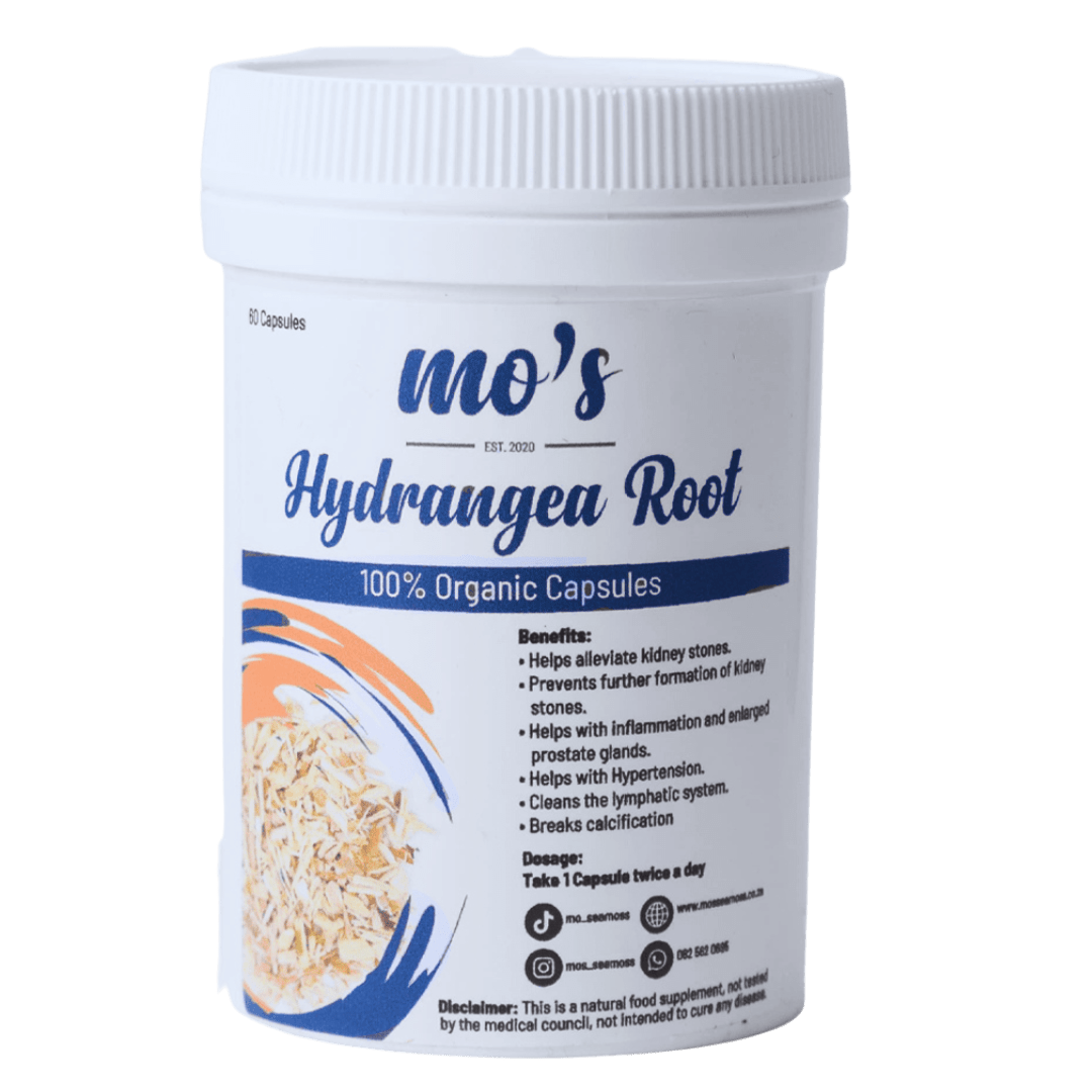 Hydrangea Root Capsules (60) – Mo's Alkaline & Organic Health Products